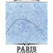Paris Vintage Style Blueprint Map Art Print Paris, France City Map ...