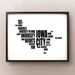 Eleuthera Island Typography Map Eleuthera, Bahamas Print - Etsy