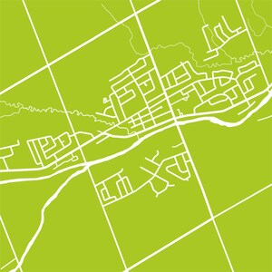 Embrun Map Print - Ontario Poster Art - Etsy