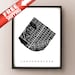 Attawapiskat Map - Ontario Poster Art - Etsy