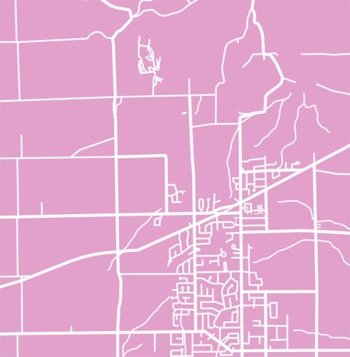 Pelham Map Ontario Print - Etsy