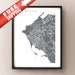 Marsala, Sicily - Italy Map Print - Etsy