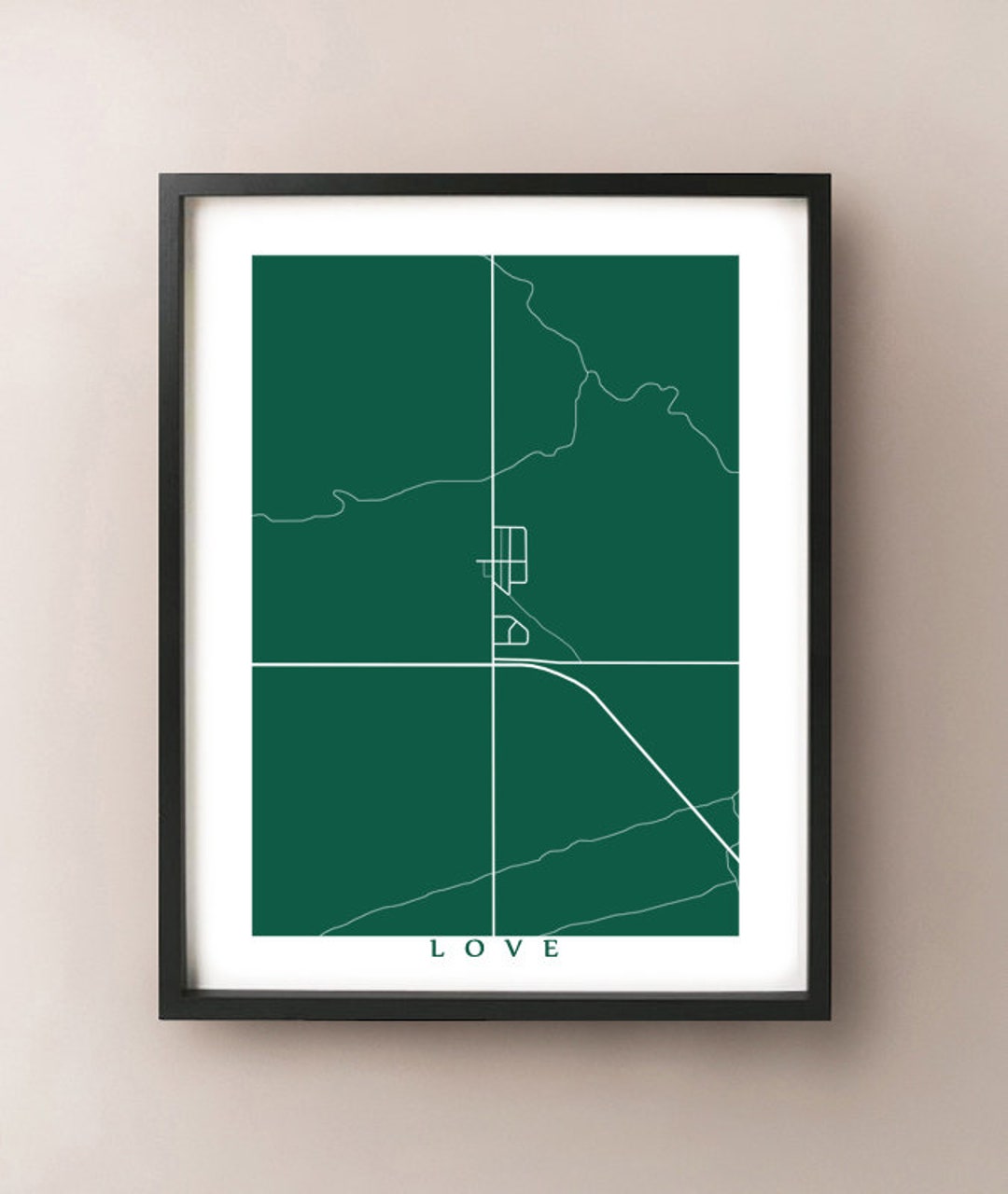 Love, SK Map Print - Saskatchewan Poster - Etsy