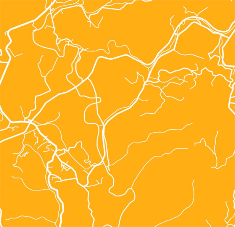 Jonas Ridge NC Burke County North Carolina Map Print - Etsy