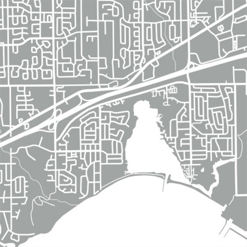Pickering Ontario Map Print | Etsy