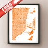 Ukrainian Village Map Chicago Neighbourhood Art Print - Etsy