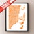 Ukrainian Village Map Chicago Neighbourhood Art Print - Etsy