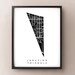 Junction Triangle Map - Toronto Neighbourhood Art Print - Etsy