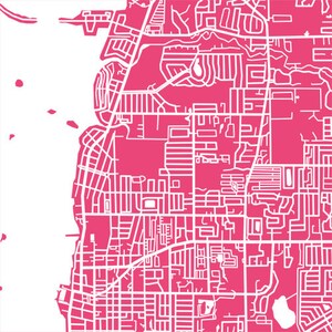 Dunedin Map Print - Florida Poster - Etsy