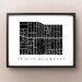Trinity Bellwoods Map Toronto Neighbourhood Art Print - Etsy