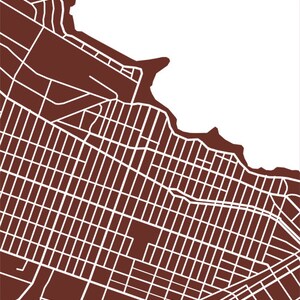 Pacific Grove Map Print - California Art Poster - Etsy