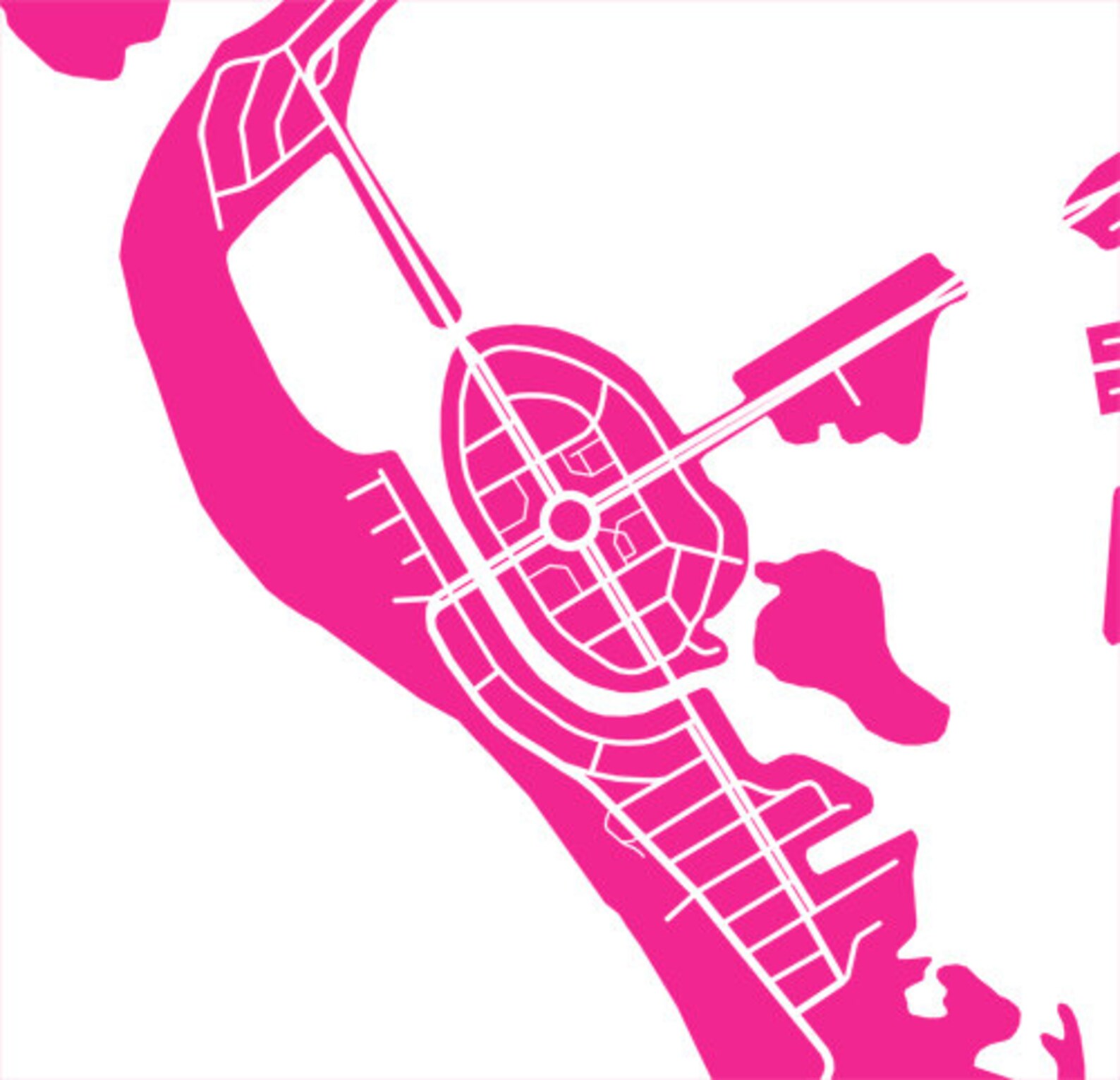 Lido Key Map Print Florida Poster - Etsy