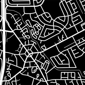 Rohnert Park Map Print - Rohnert Park & Cotati, CA Poster - Etsy