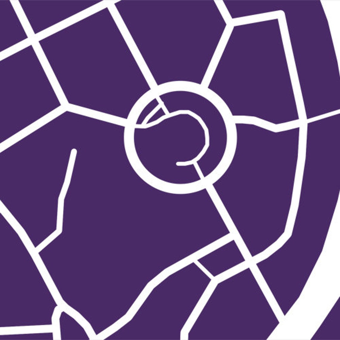 Wenduine Map Print Belgium Poster | Etsy