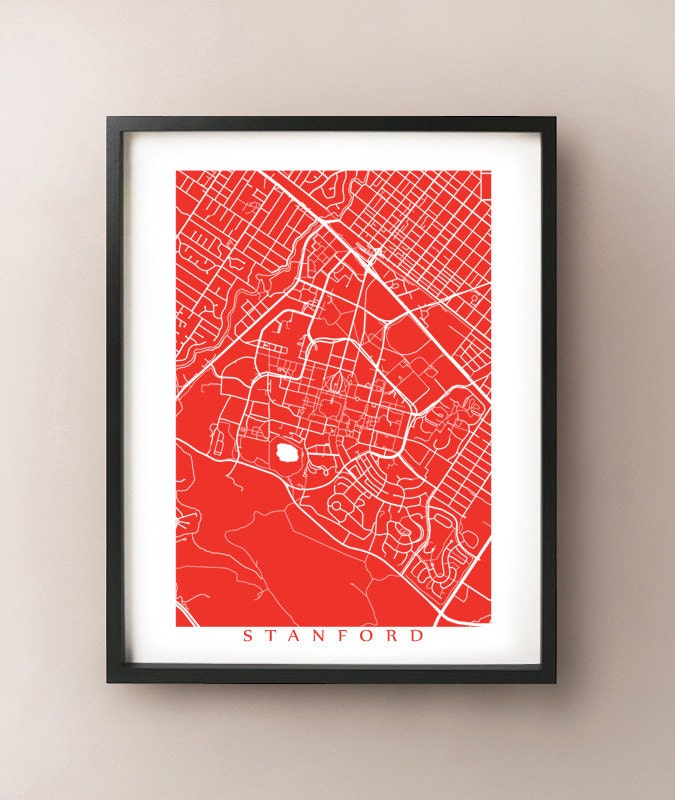 Stanford Campus Map Printable