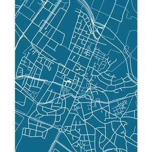 Bühl Map Print - Germany Poster - Etsy