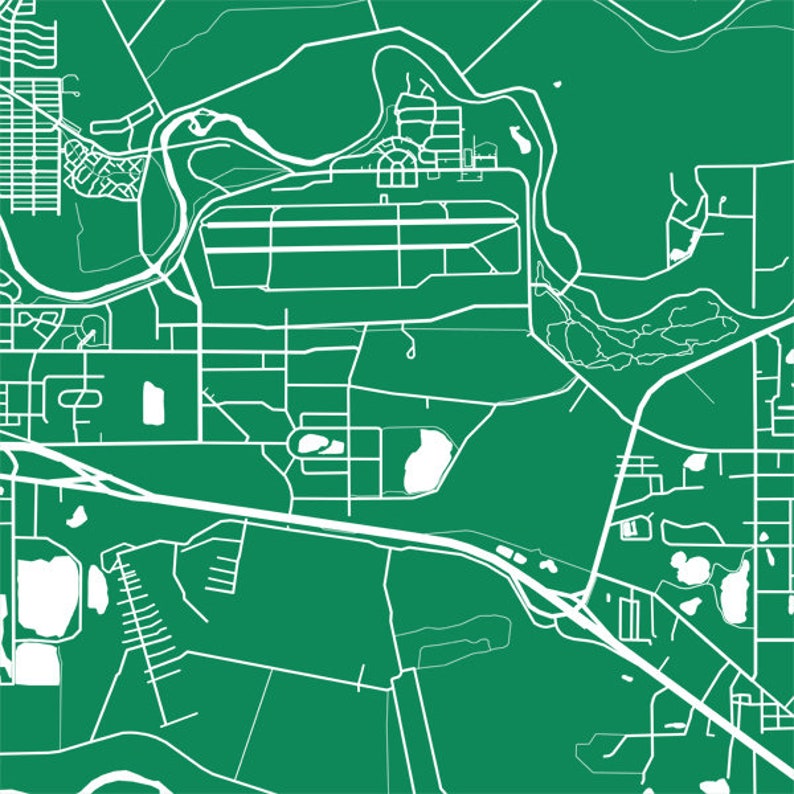 Fort Wainwright Fairbanks Alaska Map - Etsy