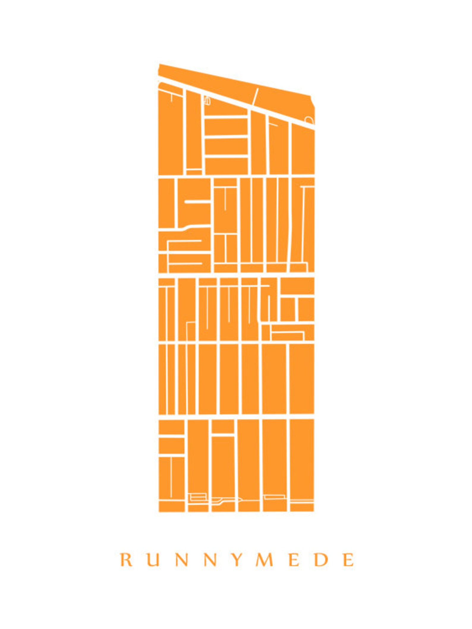 Runnymede Map Toronto Neighbourhood Art Print | Etsy