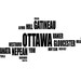 Ottawa Typography Map - Etsy