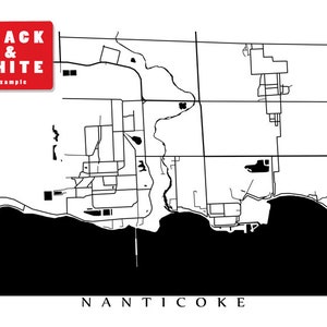 Nanticoke, Ontario Map Print - Etsy