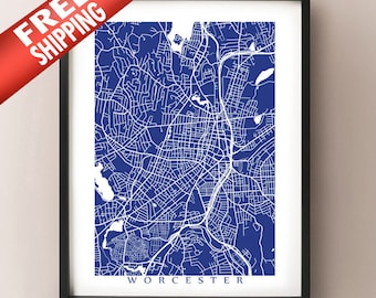 1855 Town Map of Hubbardston Worcester County Massachusetts - Etsy