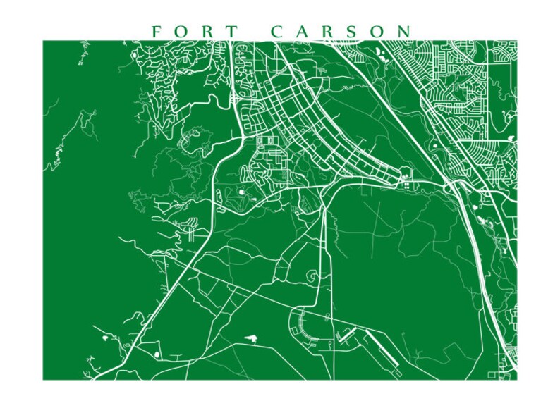 Map of fort carson - toolanguage