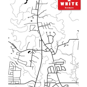 Kleinburg Map - Vaughan, Ontario Poster Art - Etsy