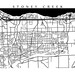 Stoney Creek Map Print Ontario Poster Art - Etsy