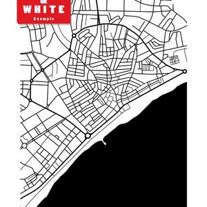 Estepona Map - Andalucia Spain Art Print - Etsy