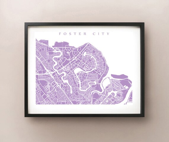 Mapa De Foster City, California 323 Vintage Park Dr, Foster City, CA