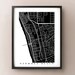 Hermosa Beach Map Print - California Poster - Etsy