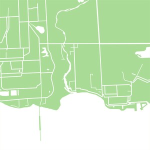 Nanticoke, Ontario Map Print - Etsy