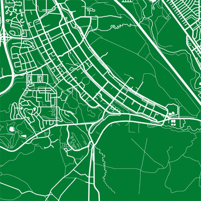 Fort Carson CO Map Print - Etsy