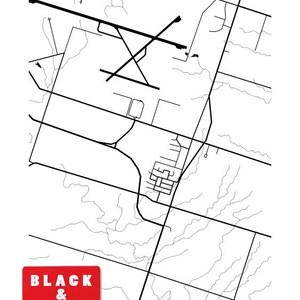 Mount Hope, ON Map - YHM - Hamilton, Ontario Poster Art - Etsy