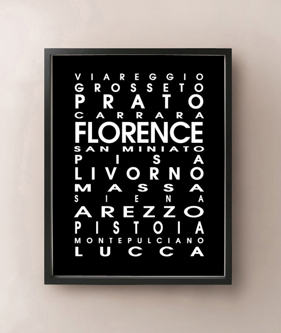 Tuscany, Italy Bus Roll - Toscana, Italia Arte - Etsy