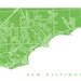 New Baltimore, MI Map - Michigan Poster - Etsy