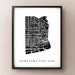 Kitsilano Map Vancouver Neighbourhood Art Print - Etsy