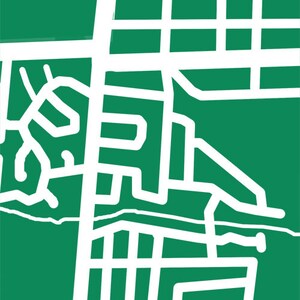 Alliston Map Art - Canada Wall Art - Ontario - Etsy