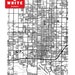 Mcallen, TX Map Print Texas Poster - Etsy