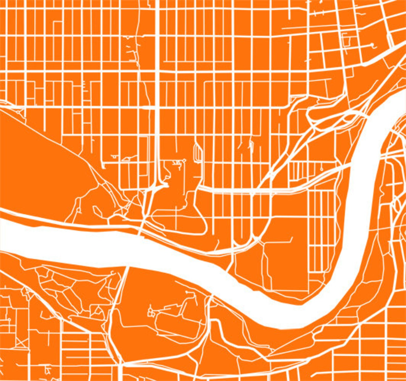 Edmonton Map Print Etsy Canada edmonton-map-print-etsy-canada