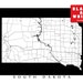 South Dakota Map - Custom Poster Print - Etsy