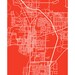 Carson City Map - Nevada Poster Print - Etsy
