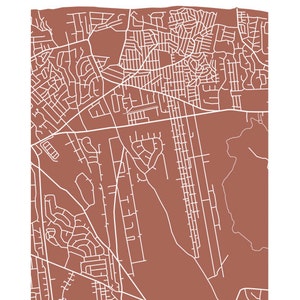 Miller Place Map Print - New York Poster - Etsy
