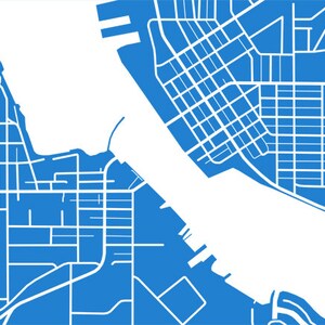 Sturgeon Bay, WI Map Print - Wisconsin Poster - Etsy