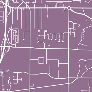 Orange, OH Map - Ohio Poster Print - Etsy