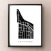 Humewood Map Toronto Neighbourhood Art Print - Etsy