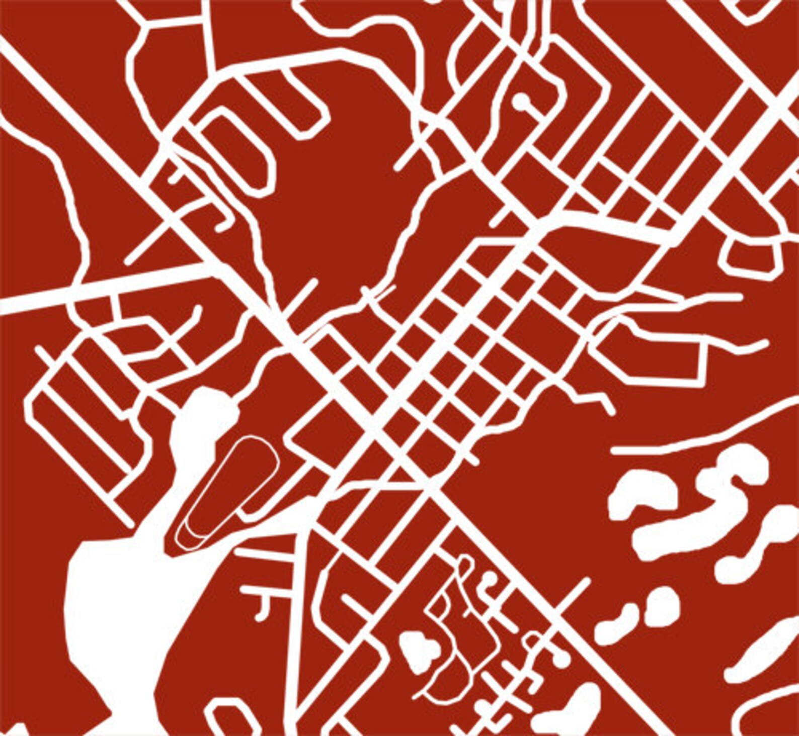 Acton Map Print - Etsy