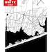 Westhampton, NY Map Print - Westhampton Beach, Quiogue - New York - Etsy