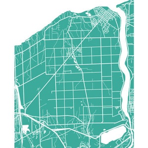 Niagara-on-the-lake Map - Canada Wall Art - NOTL, Virgil, Queenston, St ...