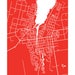 Owen Sound Map Print - Ontario Art - Canada Poster - Choose Size and ...